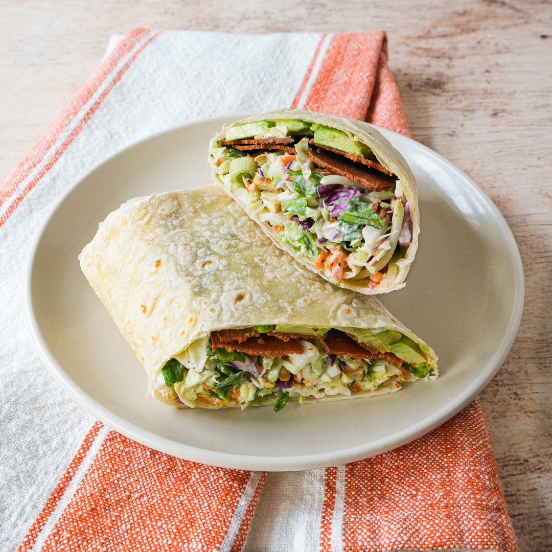 Short Cut Veggie "Bacon", Avocado & "Everything" Salad Wrap | Safeway