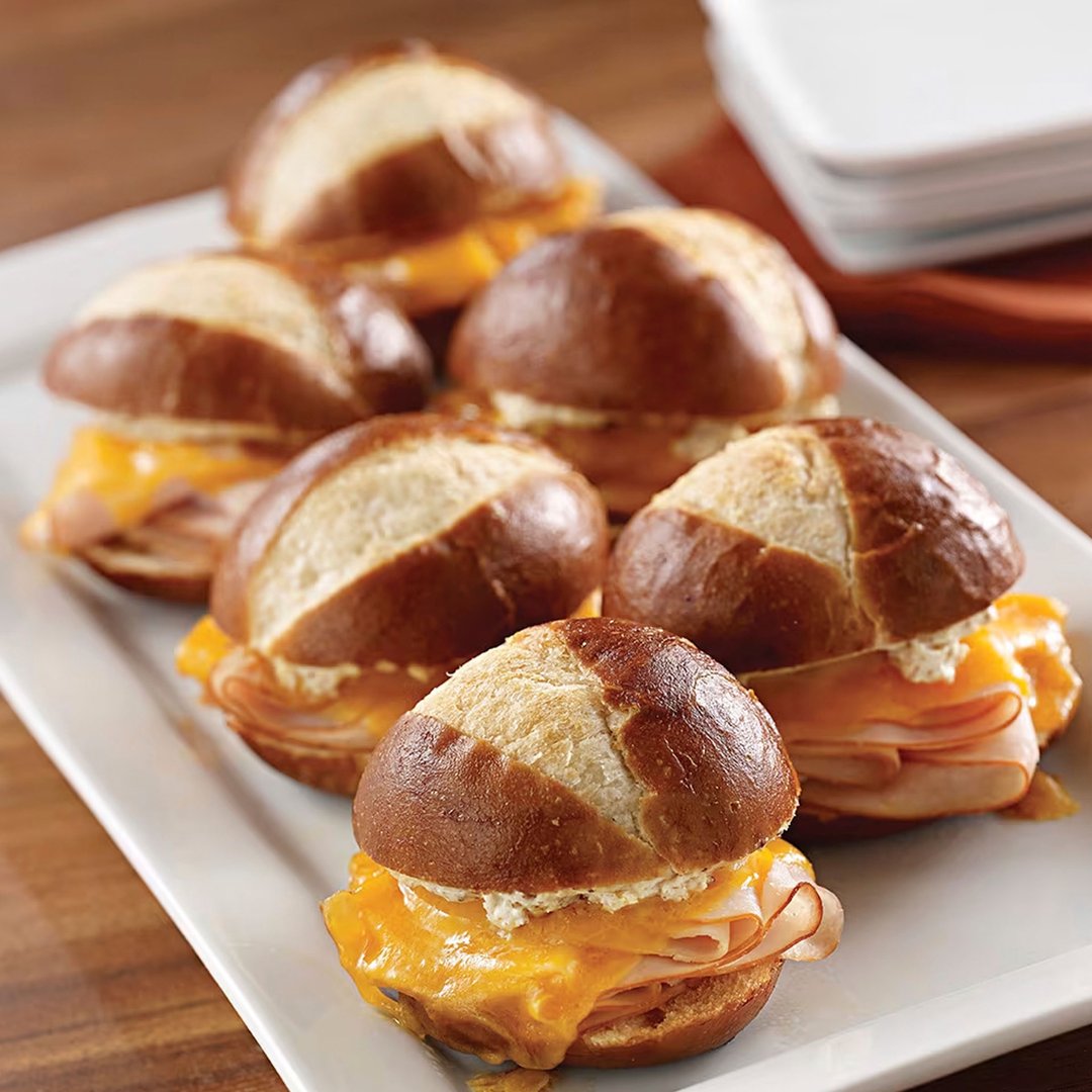 Turkey Pretzel Sliders by Kraft® | Jewel-Osco