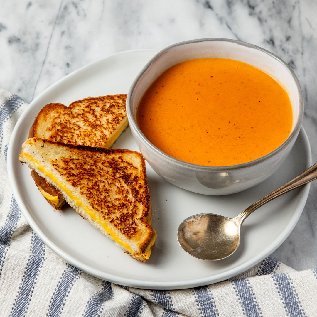Classic American Grilled Cheese with Homemade Tomato Soup | Safeway