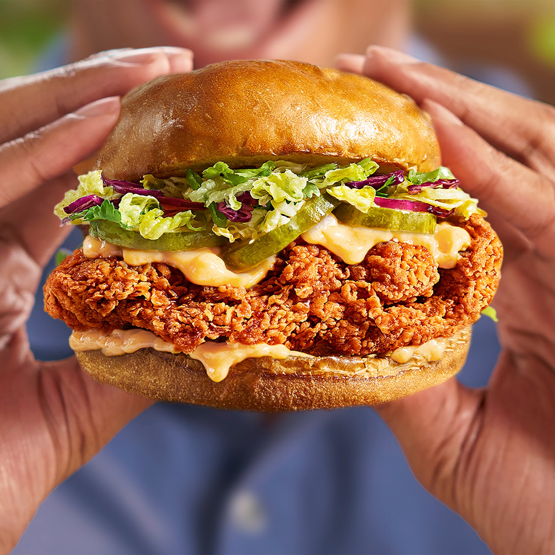 Spicy Mayonnaise Crispy Chicken Sandwich by Best Foods® and Hellmann's ...