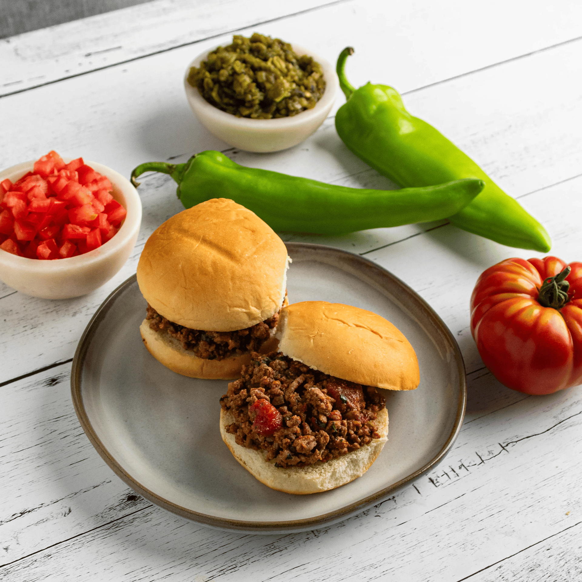 Hatch Pepper Sloppy José Sliders by Melissa's Produce | Vons