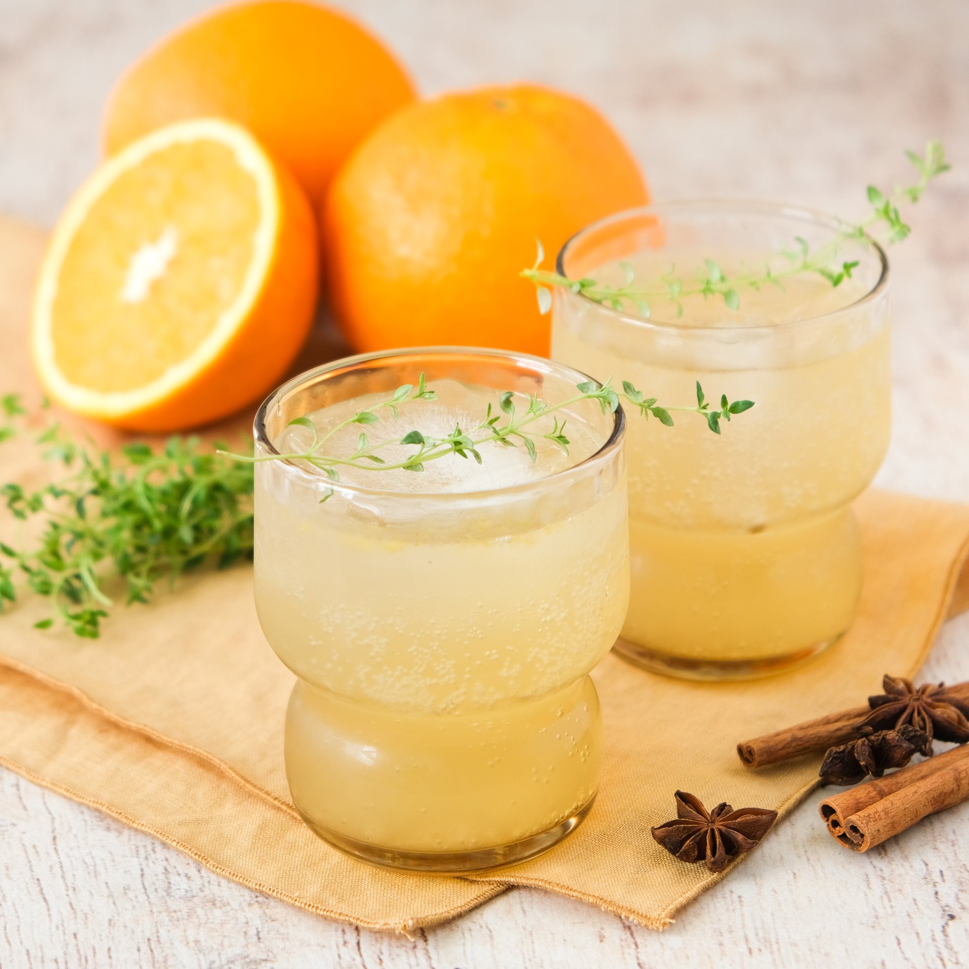 Orange-Thyme Gin & Tonic with Winter Spices | Albertsons