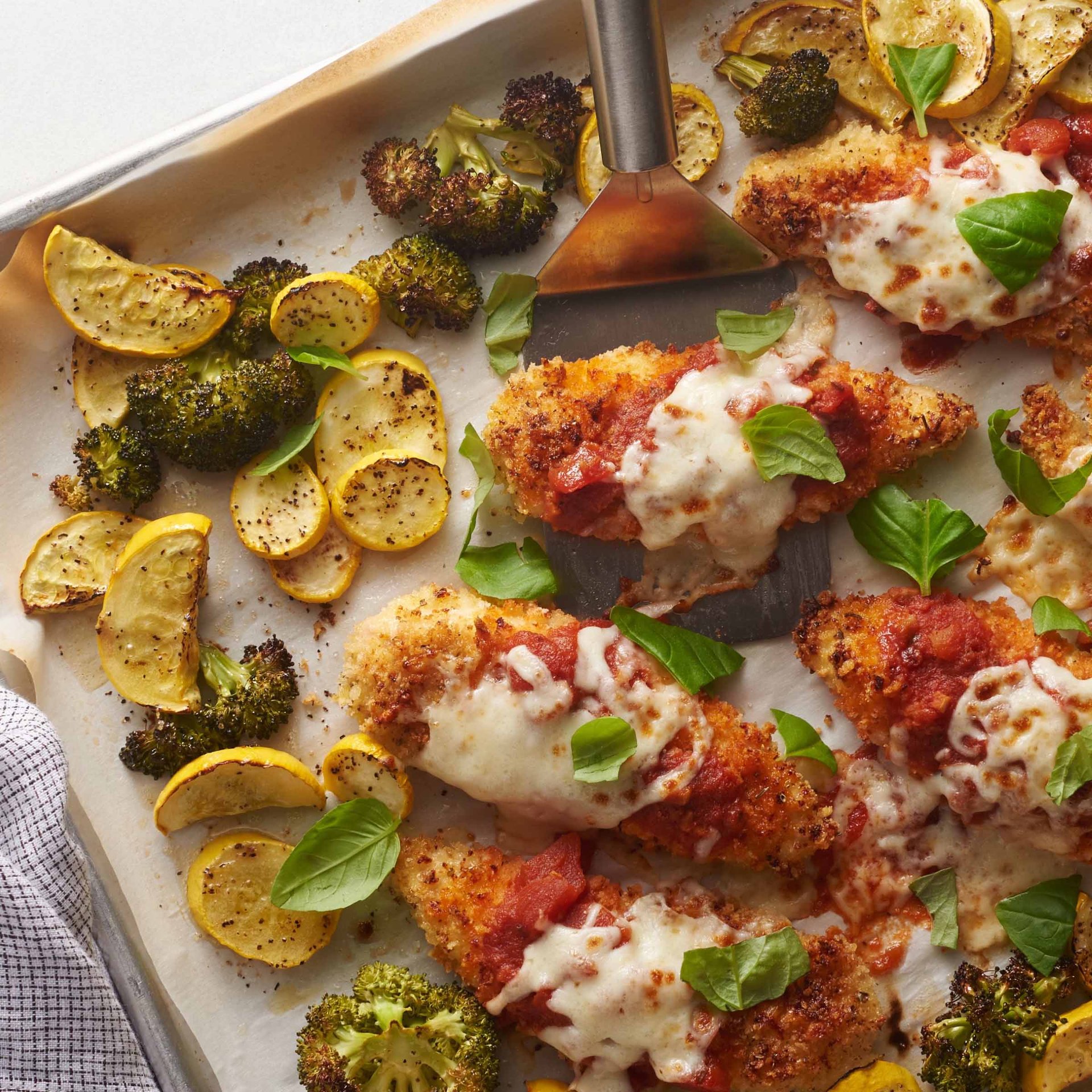 Chicken Parmesan Sheet Pan Dinner by Land O Lakes® | Safeway