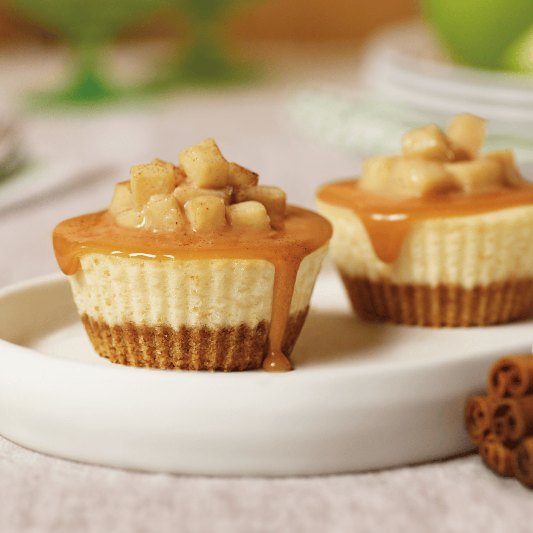 Mini Caramel Apple Cheesecakes by Kraft Heinz | Safeway