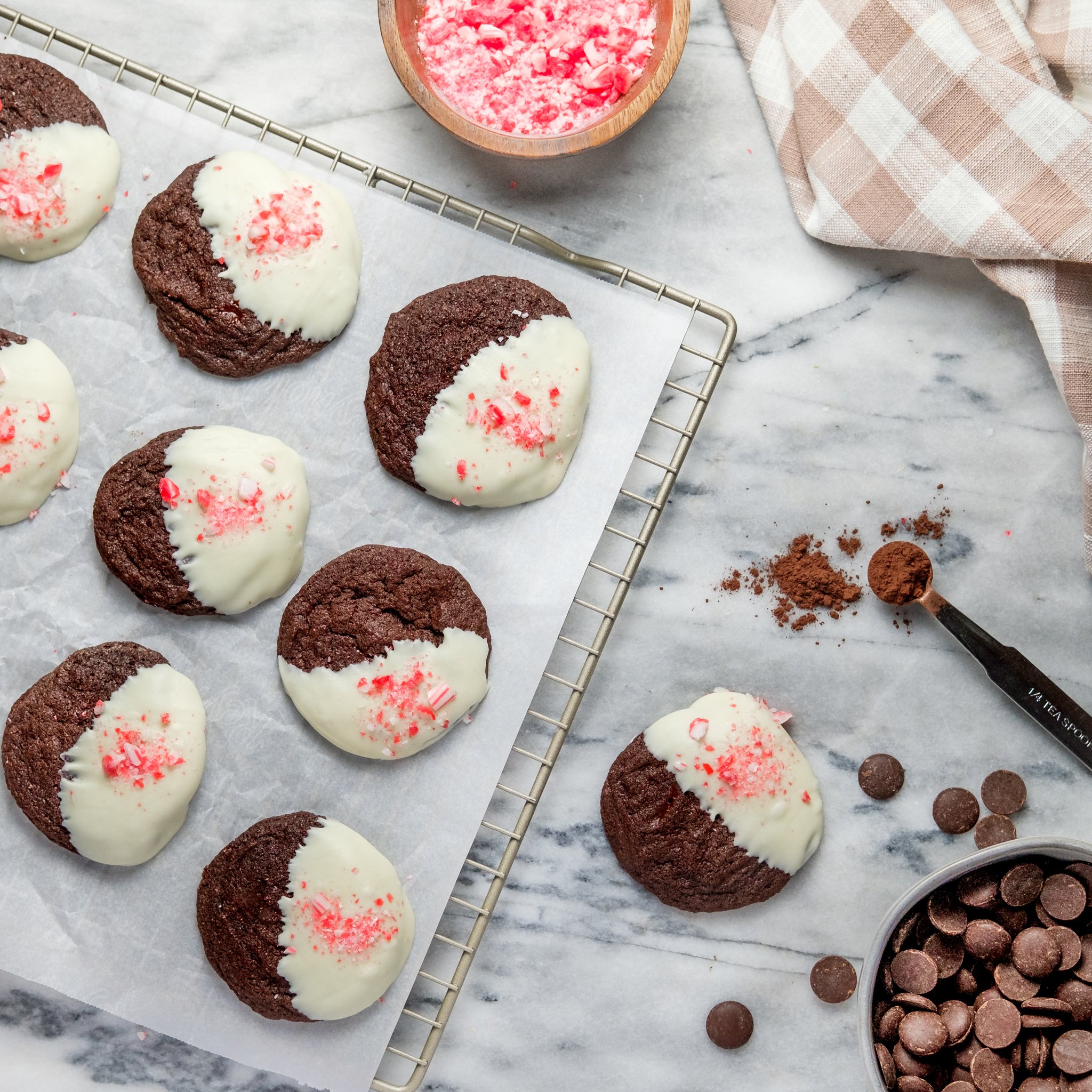 Double Chocolate Peppermint Cookies | Albertsons