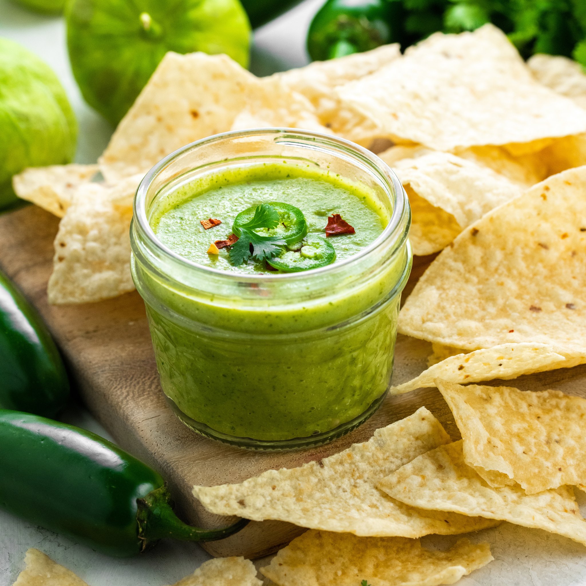 Tomatillo & Hatch Pepper Salsa by Melissa's Produce | Vons