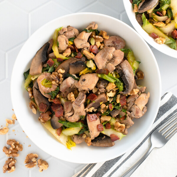 Chicken Recipes - Chicken, Bacon, Cabbage & Portobello Mushroom Stir-Up ...