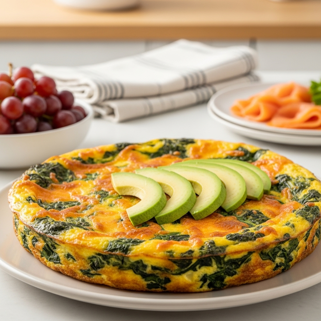 Salmon & Spinach Frittata | Safeway