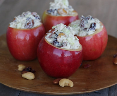 Apple Bowls with Chicken Salad | Albertsons
