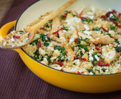 Easy One-Pan Greek Quinoa | Albertsons