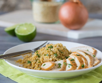 Spicy Chicken with Lime and Cilantro Quinoa | Safeway