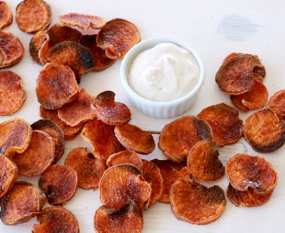 Sweet or Spicy Baked Yam Chips | Safeway