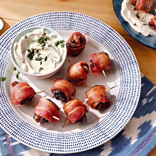 Bacon-Wrapped Figs by National Pork Board | Kings Food Market