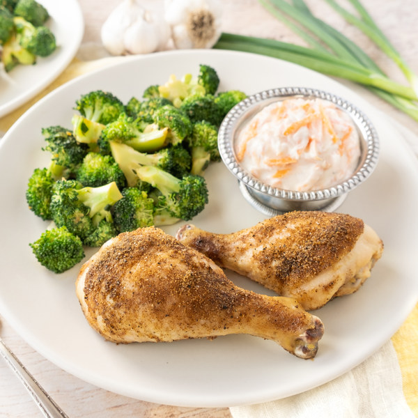 Indian Recipes - Roasted Indian-Spiced Drumsticks with Carrot Raita ...