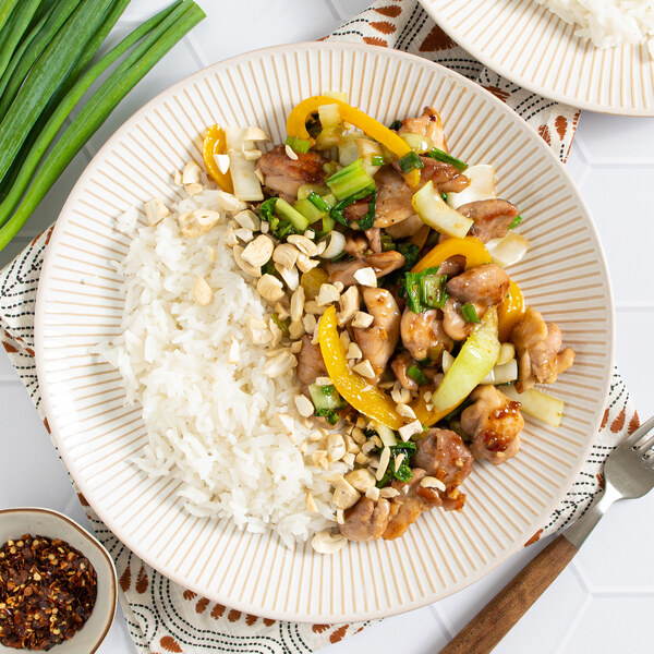 Thai Chicken Cashew Stir-Fry with Bell Pepper, Bok Choy & Green Onion ...