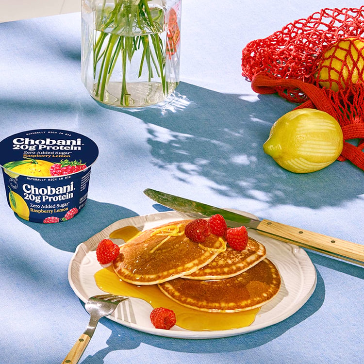 Raspberry Lemon Protein Pancakes by Chobani® | Safeway