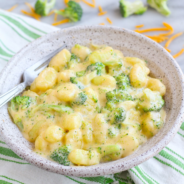 Gnocchi with Broccoli & Cheddar Cheese Sauce | Shaw's