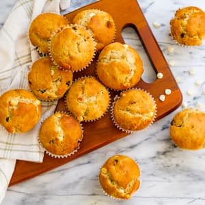 Banana Berry Yogurt Muffins with White Chocolate Chips | Jewel-Osco