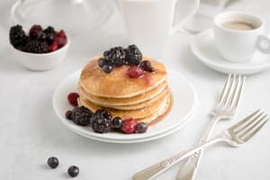 Blackberry pancakes | Safeway