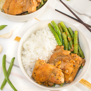 Asian Recipes - Chicken Adobo with Rice & Garlic Green Beans | Vons