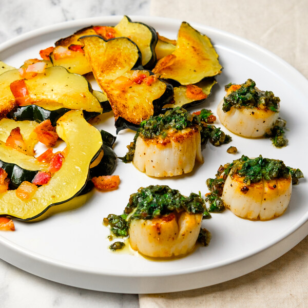 Seared Scallops Recipe - Seared Scallops with Lemon Parsley Sauce ...