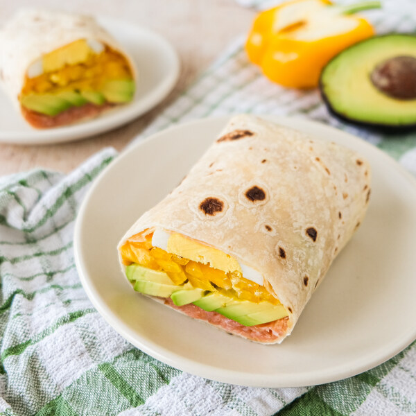 Miso Smoked Salmon, Egg, Bell Pepper & Avocado Wrap | Albertsons
