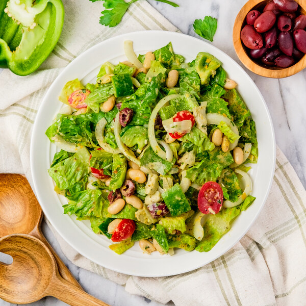 Italian-Style Chopped Salad with White Beans, Artichokes & Olives | Vons